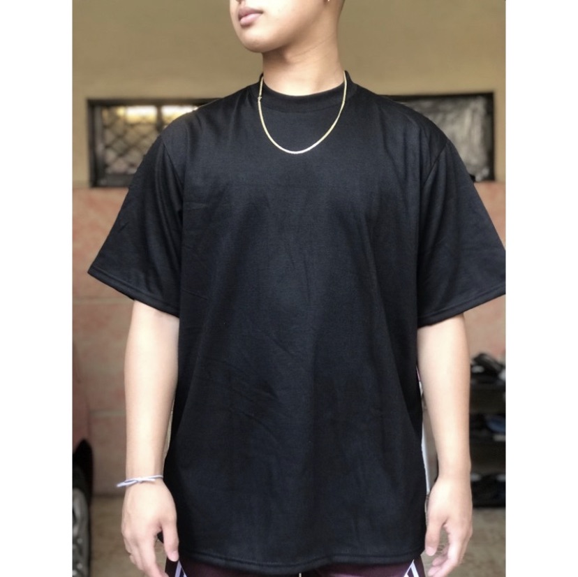 [PLAIN] BLACK - PRO CLUB INSPIRED CVC COTTON PLAIN T-SHIRT UNISEX ...