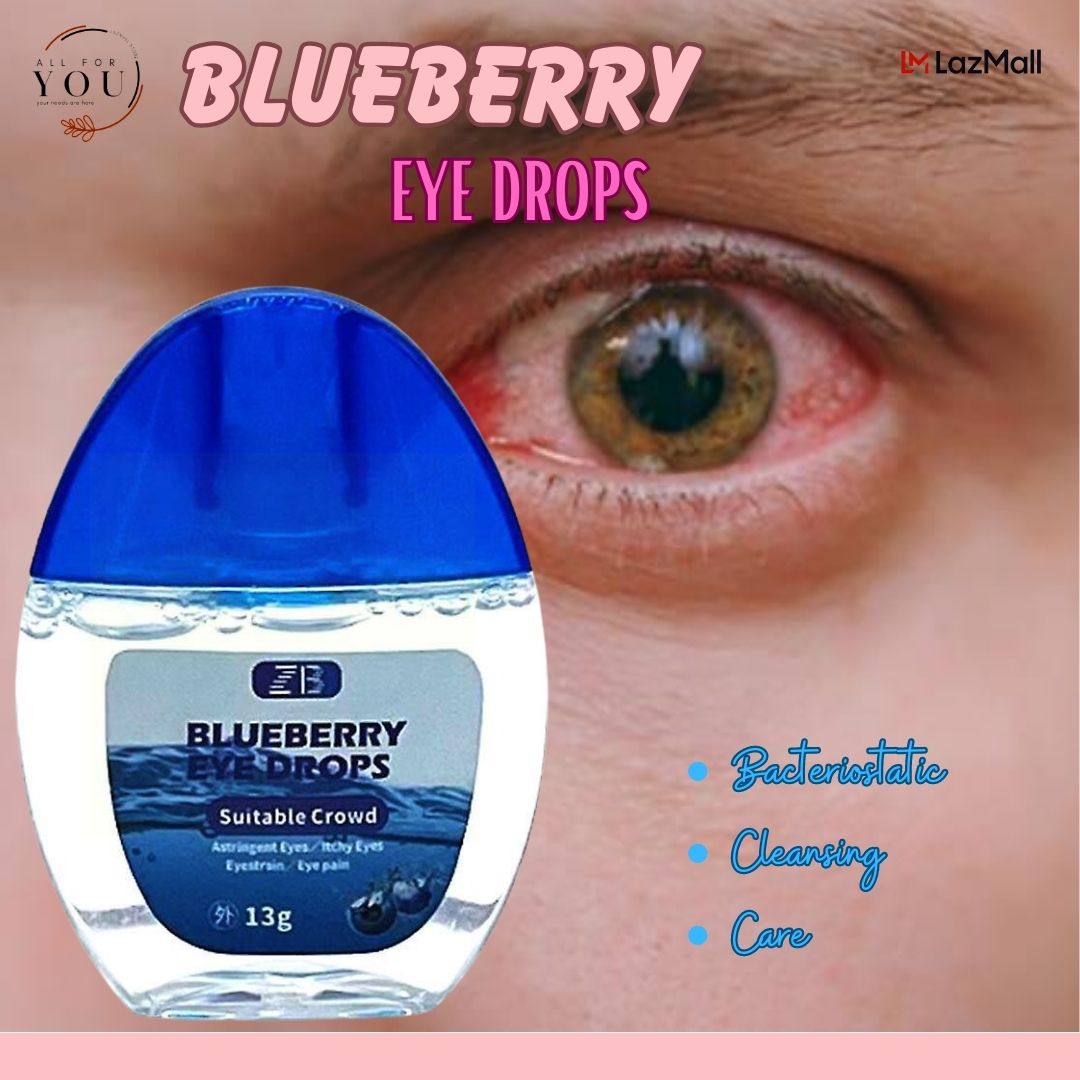 Blueberry Eye Drops Eye Congestion For Eyes Blurry Eyes Red Eye Sore ...