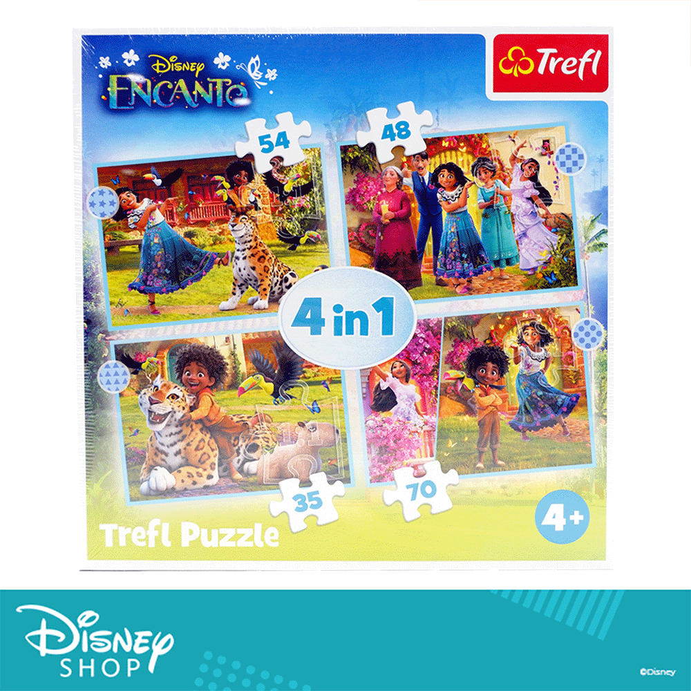 Trefl Disney Our Magical Encanto 4-in-1 Puzzle | Lazada PH
