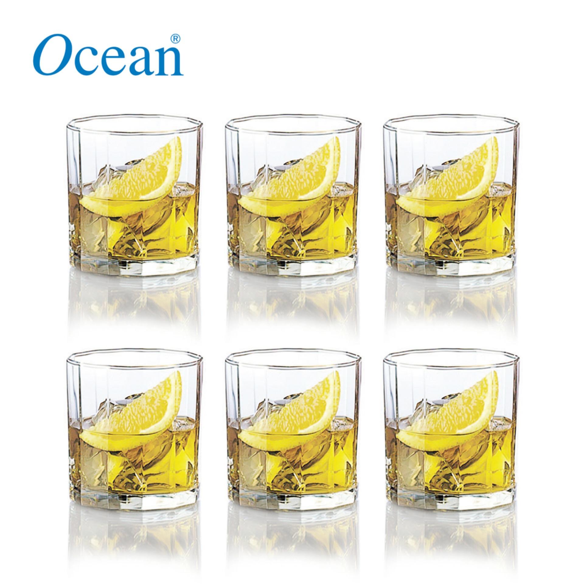 Ocean Glassware Victoria Rock Drink Tumbler 325ml / 11 1/2oz Set of 6 ...
