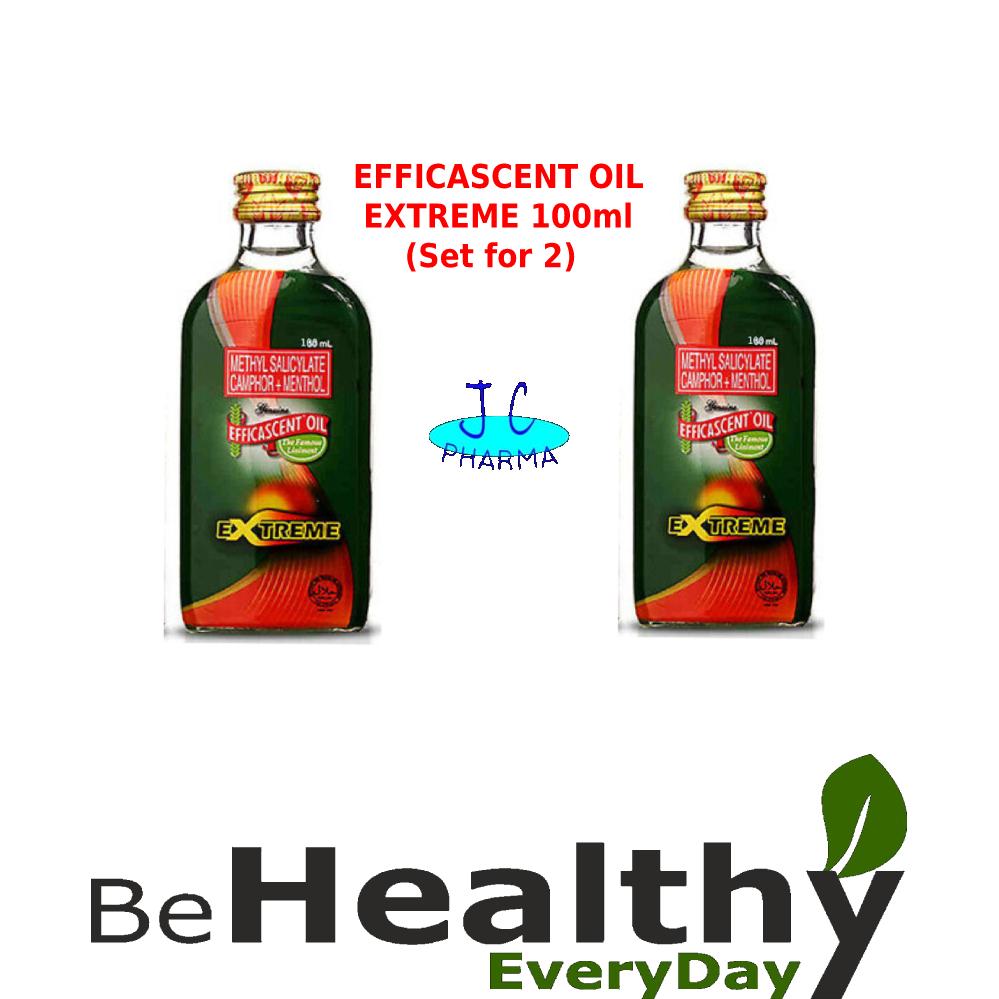 EFFICASCENT OIL EXTREME 100ml set of 2 | Lazada PH