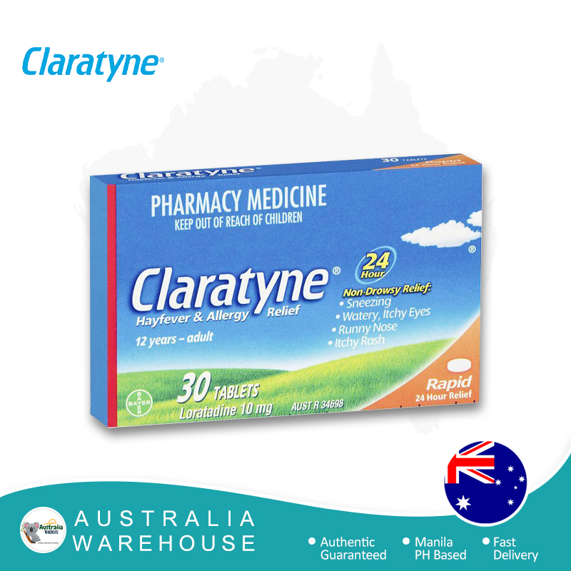 Claratyne Non-Drowsy 30 Tablets. Australia Warehouse | Lazada PH