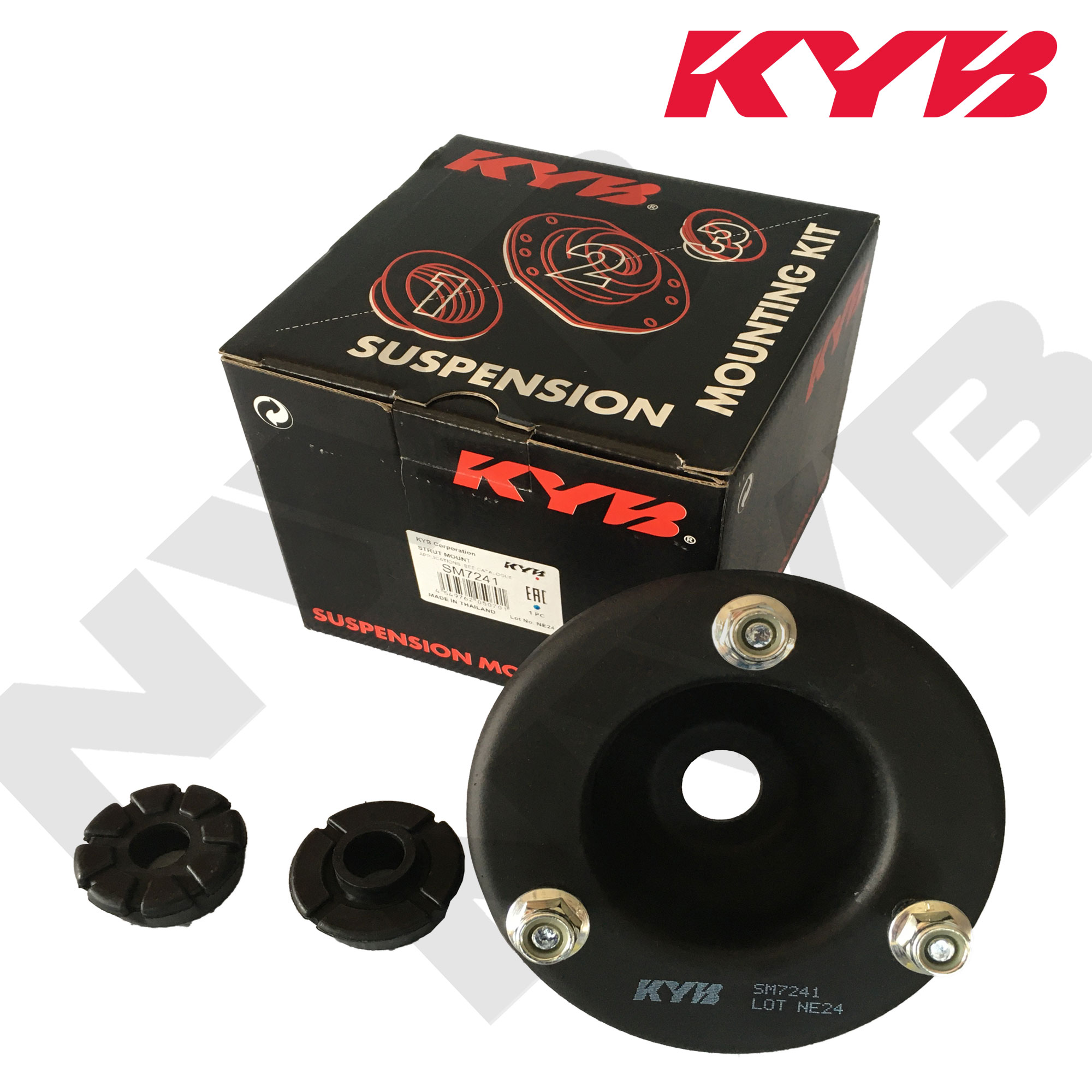 KYB KAYABA Strut/Shock Mounting Front for Mitsubishi Montero Sport ...