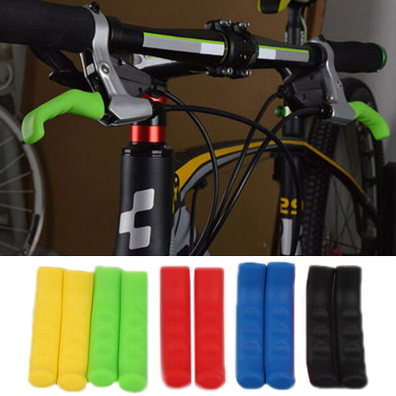 Jay 1Pair Brake Handle Silicone Sleeve Mountain Bike Brake Lever ...