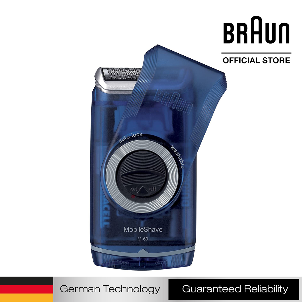 Braun Mobile Shave Battery Powered Pocket Travel Shaver - M60b | Lazada ...