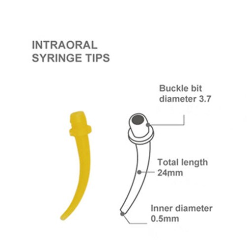 Dental Intraoral Tips Yellow | Lazada PH