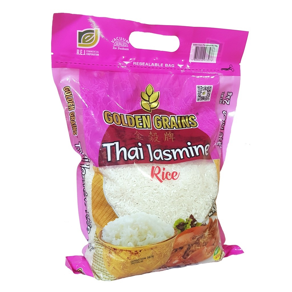 Golden Grains Thai Jasmine Rice 2kg | Lazada PH