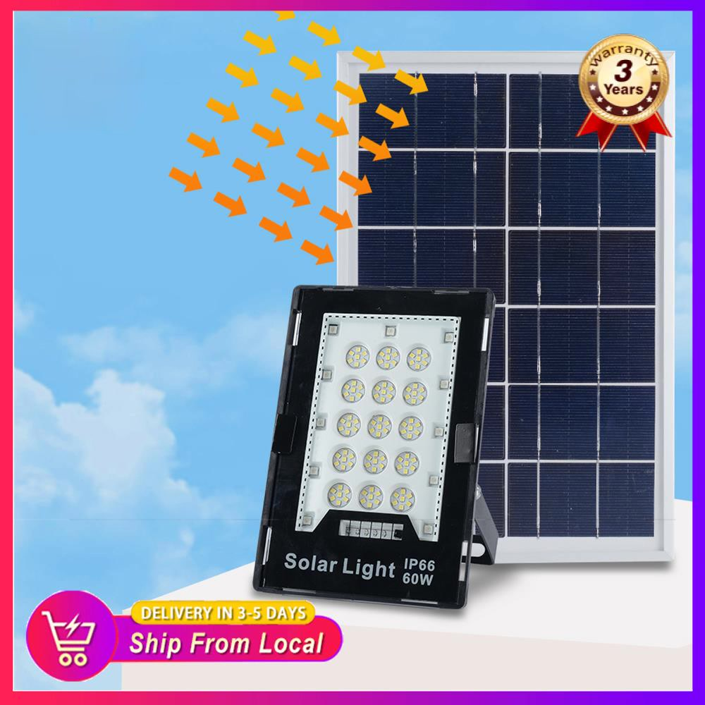 Happiness Solar light Energy saving floodlight LED Outdoor 60W 100W ...