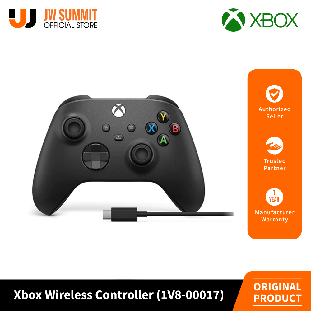 Xbox Plug N Play USB-C Bluetooth Wireless Controller (1V8-00017 ...