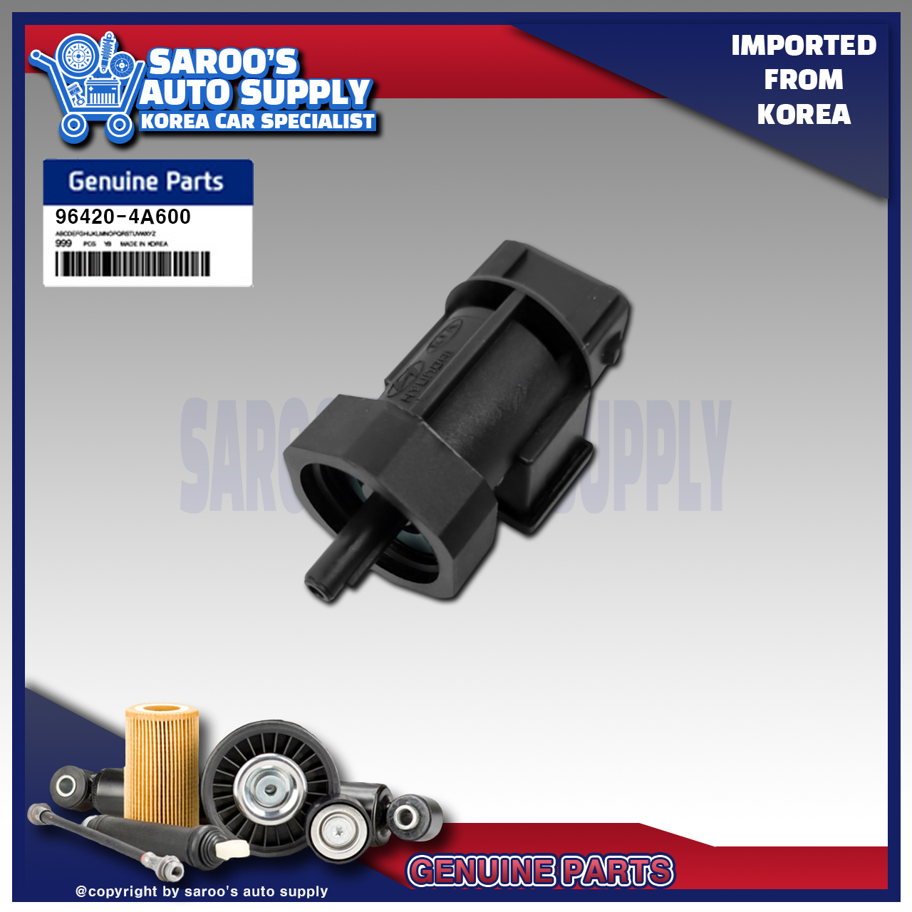 [Genuine] Speed Sensor For Hyundai , Kia Brand Car , Original Parts ...