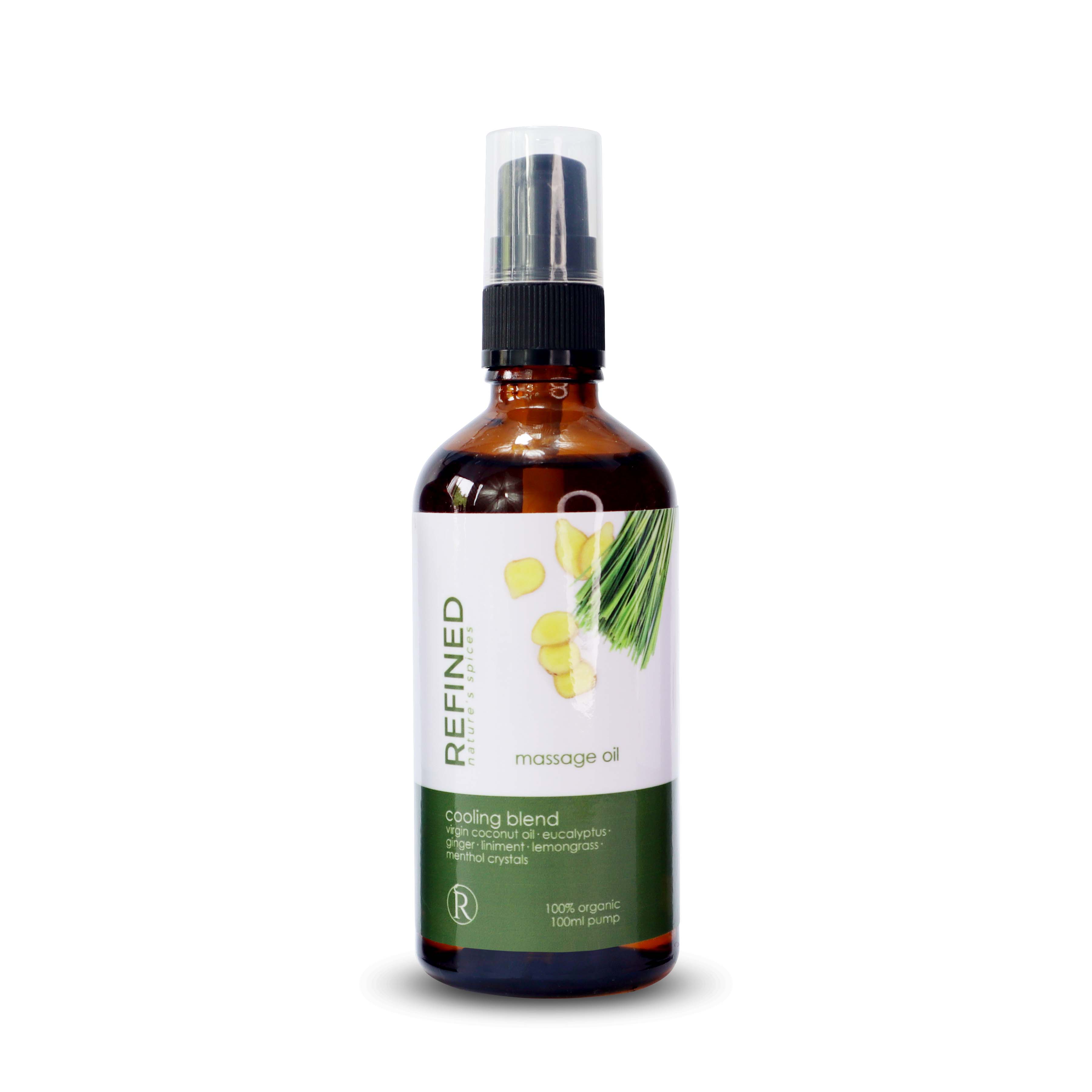 Refined Nature's Spices Cooling Blend Massage Oil | Lazada PH