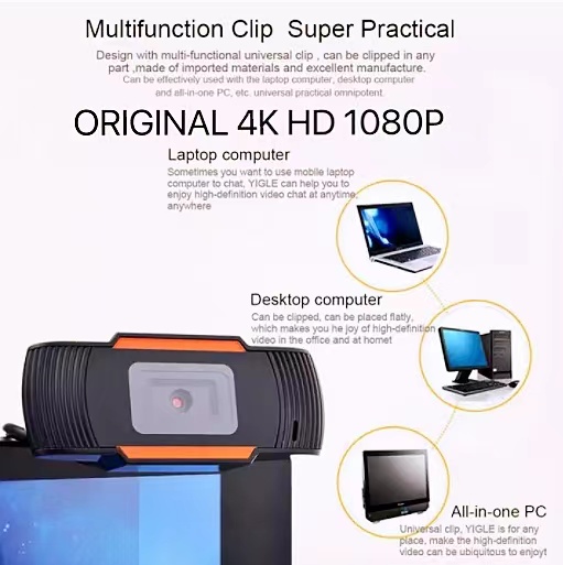 COD ORIGINAL HD 1080P WEBCAM AUTOFOCUS WEB CAMERA CAM FOR PC LAPTOP ...