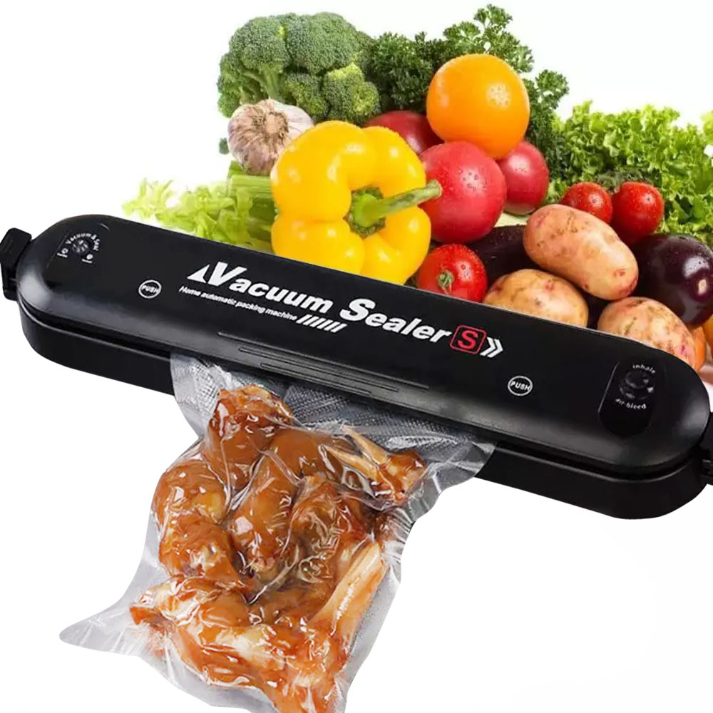 YoshNShobs Kitchen Tools Automatic Food Vacuum Sealer Plastic Sealer ...