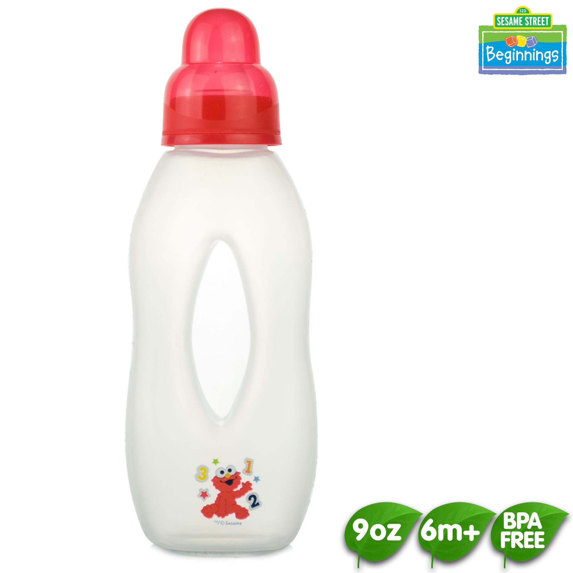 Sesame Beginnings 9oz Clear Ansa-Shaped Feeding Bottle | Lazada PH