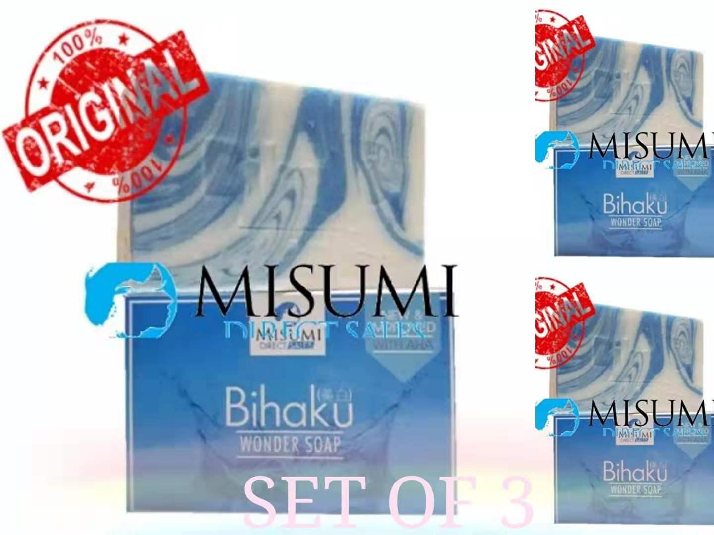 (SET OF 3) ORIGINAL Bihaku Wonder Soap newly improved with AHA | Lazada PH