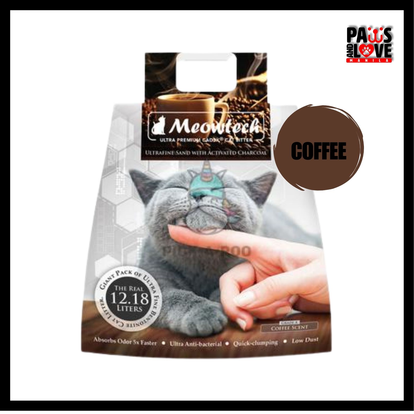 MEOWTECH Cat litter Sand Bentonite 12.8L | Lazada PH