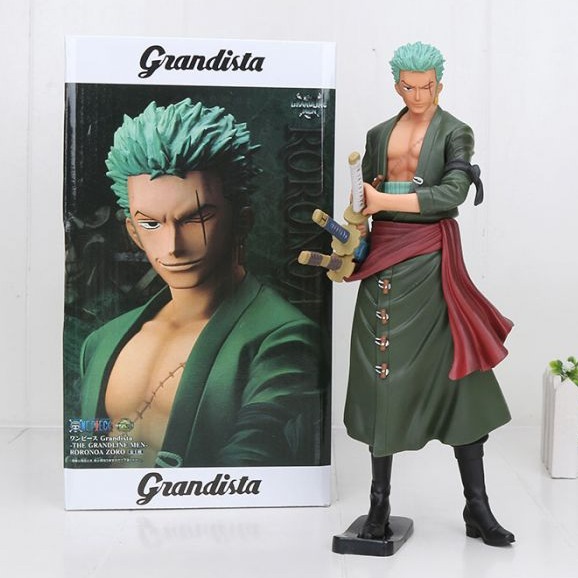 One Piece 11 Inch Grandista New World Zoro Collectible Action Figure ...
