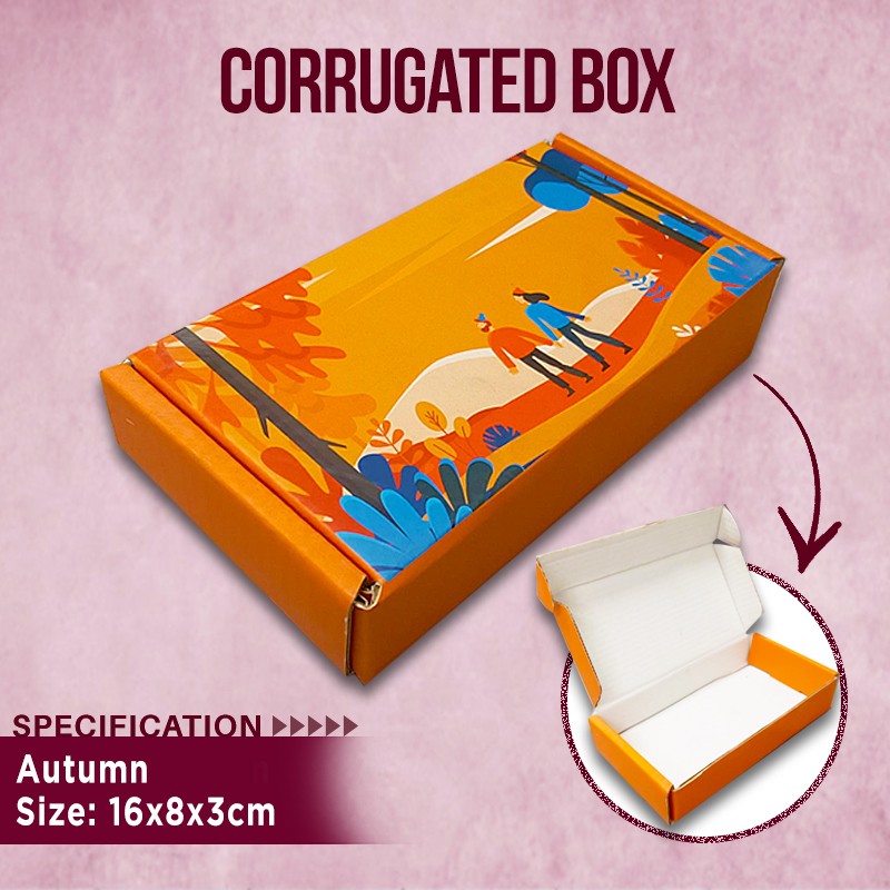Colorful Carton box corrugated cardboard packaging Different colors and ...