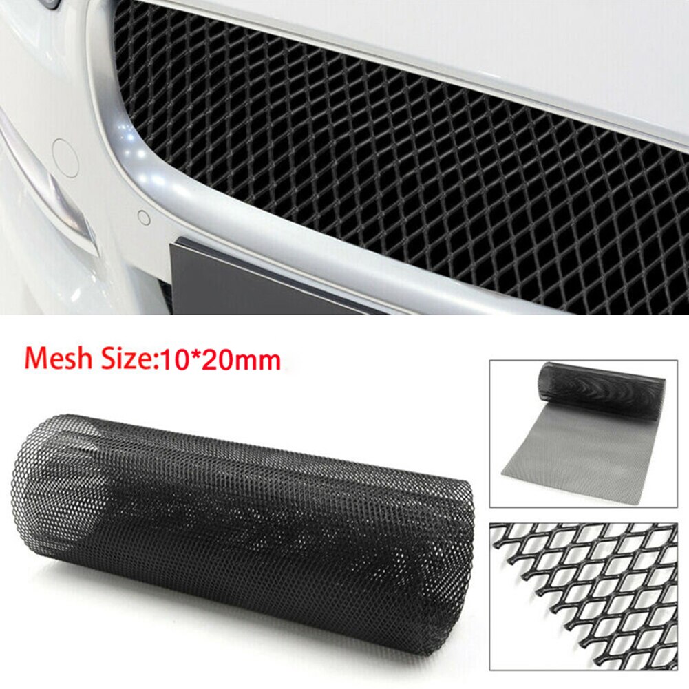 Universal 10*20MM Car Front Bumper Racing Grille Mesh Vent Car Tuning ...