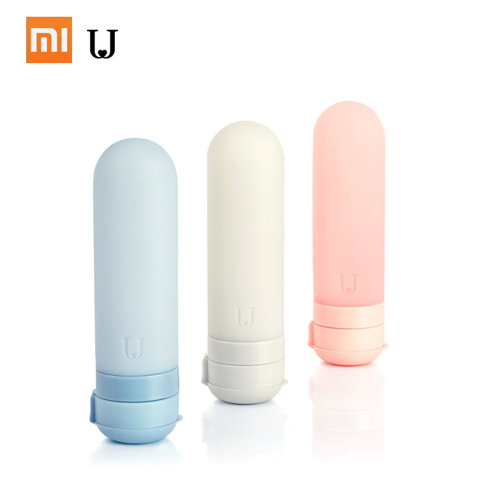 Xiaomi Travel Refillable Bottles 3PcsSet Silicone Containers Skin Care ...