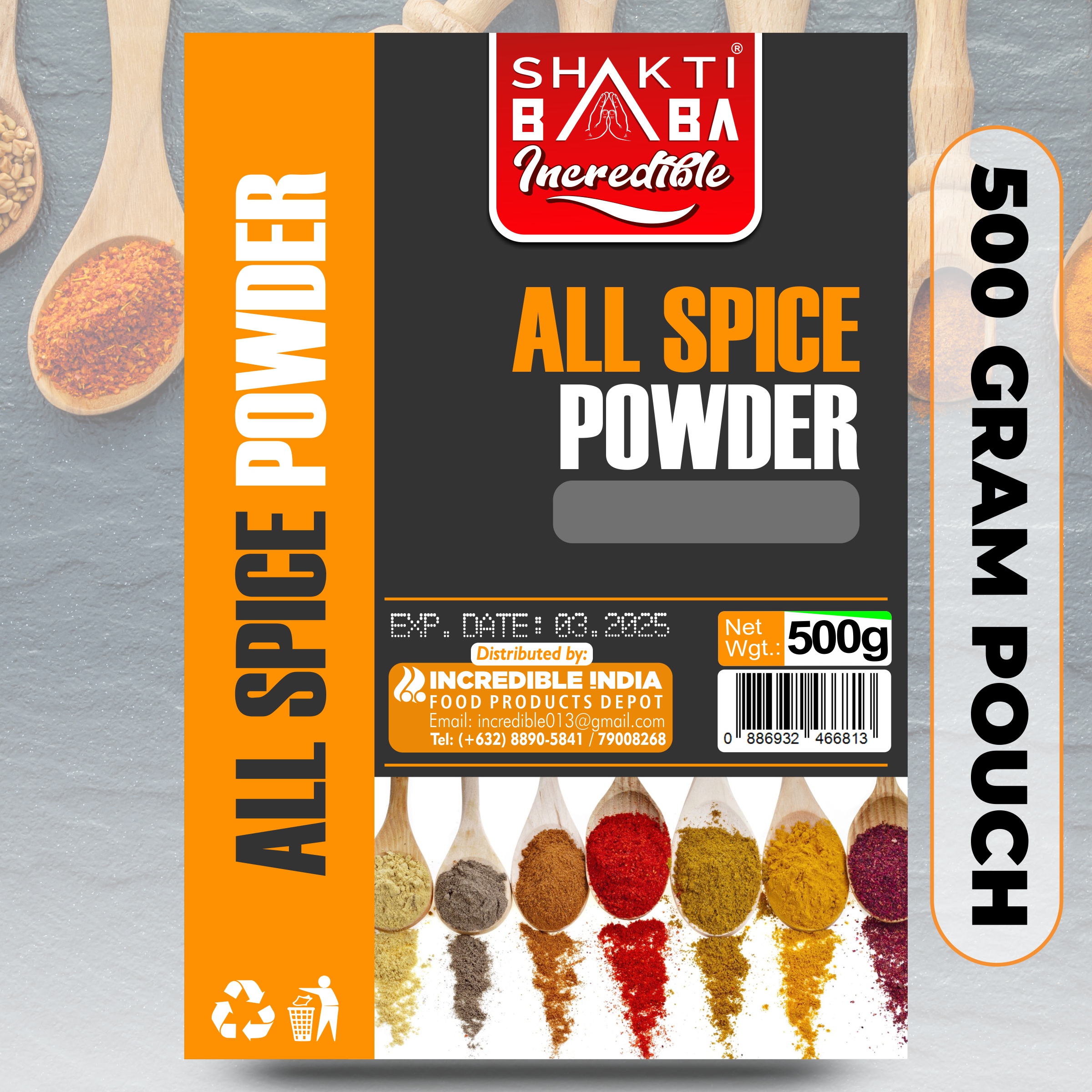 Shakti Baba All Spices Powder 500G | Lazada PH