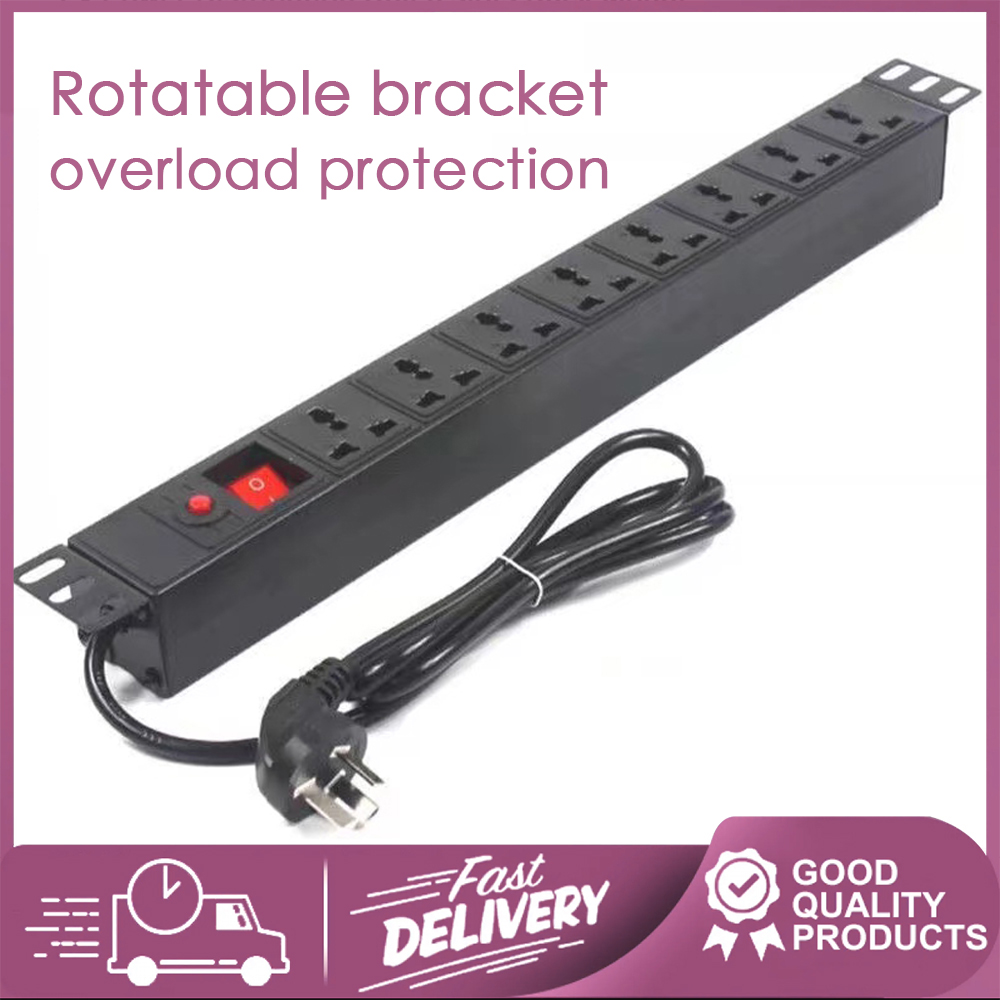 PRORACK 8 Slots Universal PDU Power Distribution Unit (PDU) Power Strip ...