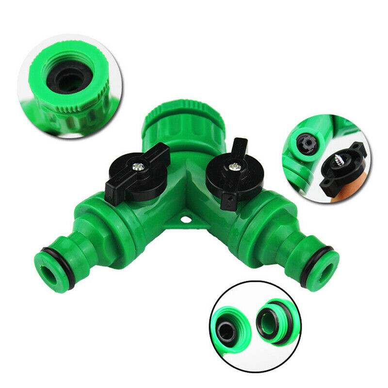 Two way Y-joint hose distributor Joint Y shaped Home garden Faucet ...