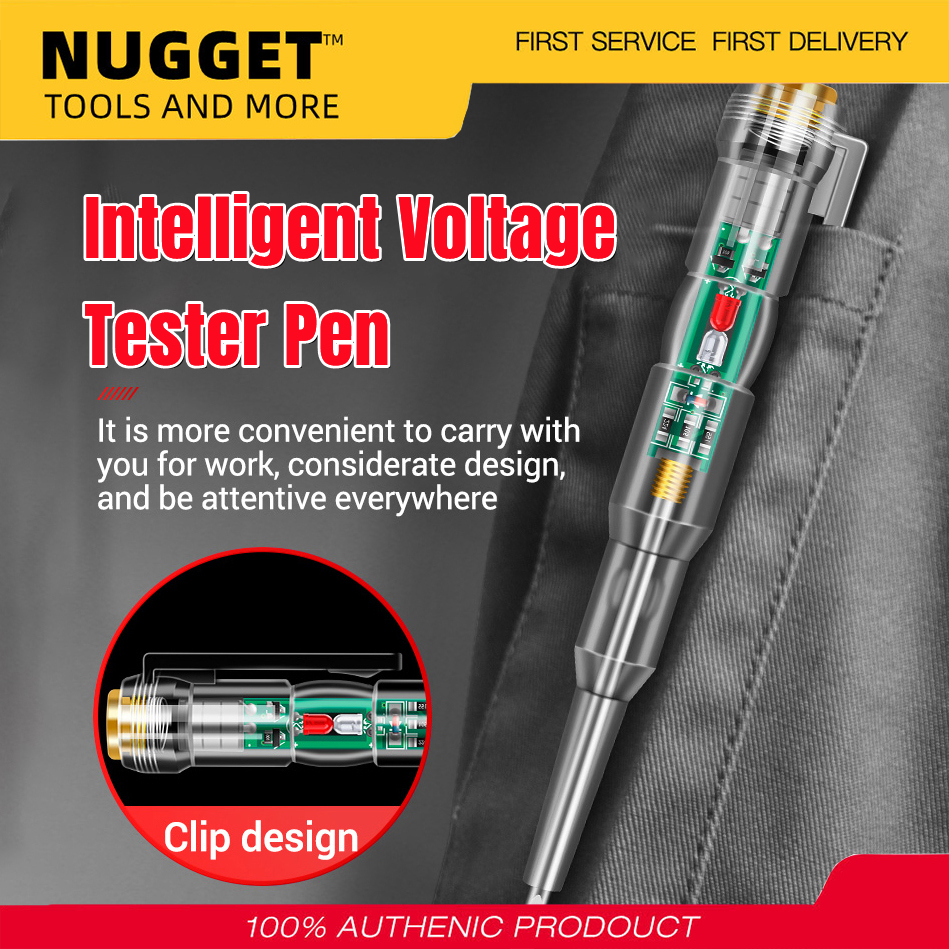 Intelligent Waterproof Voltage Tester Pen Power Voltage Detector ...