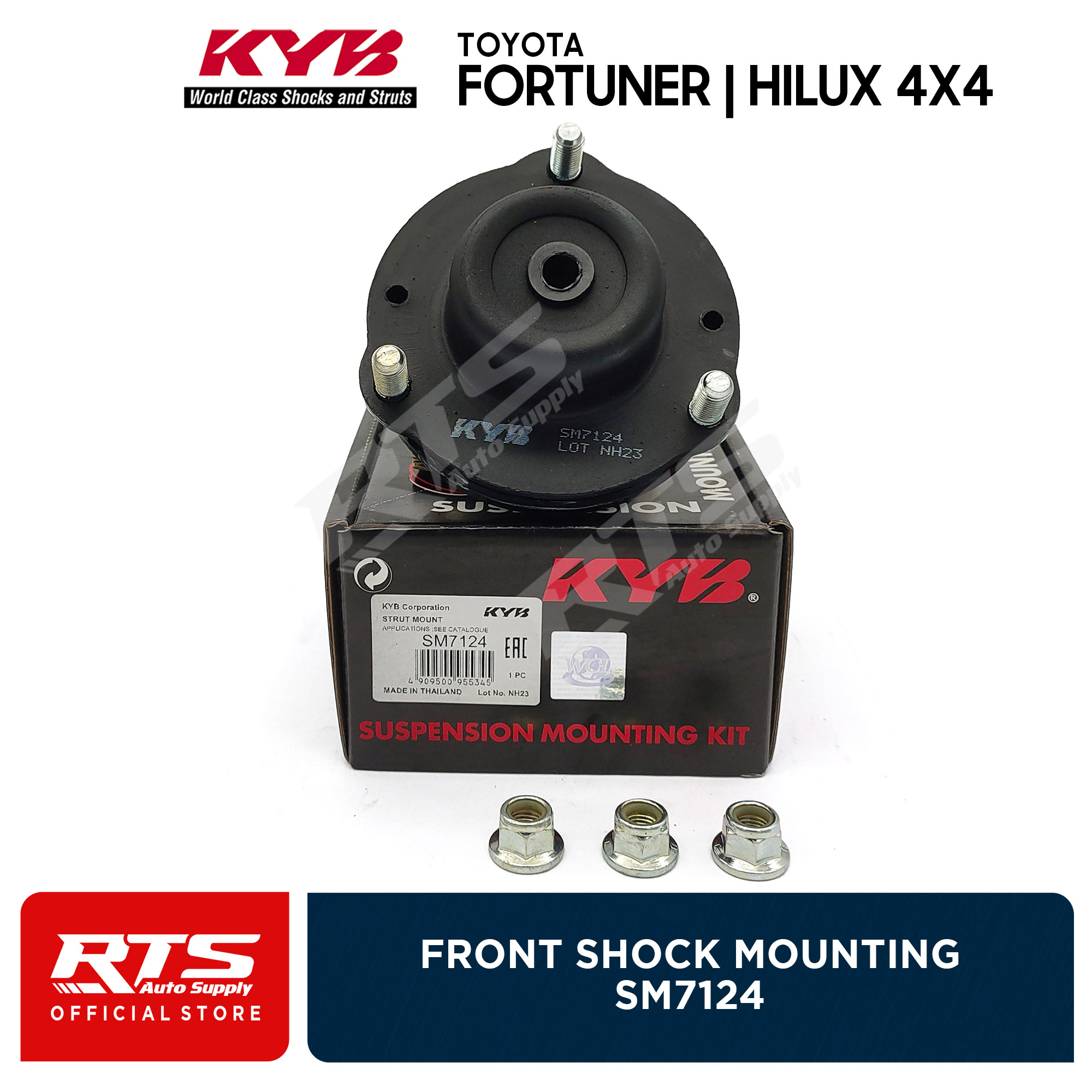 Kayaba KYB Front Shock Mounting Toyota Fortuner Hilux 2005 - 2020 4x4 ...