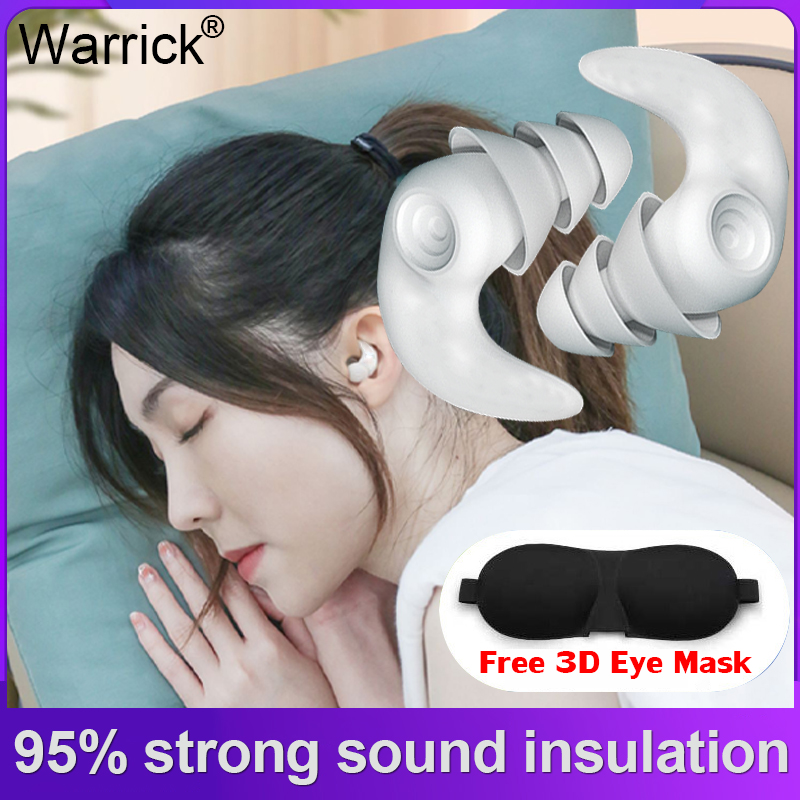 🚛 Ready to Ship 🚛 iMeBoBo Anti-Noise Earplugs Reduces sleep noises for ...