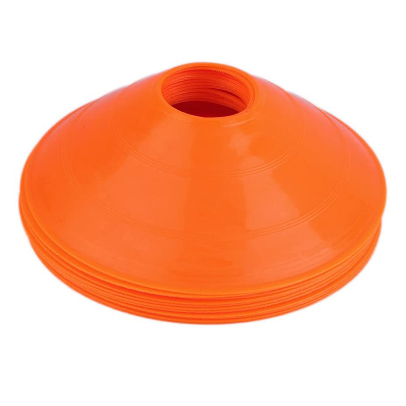 10PCS Disc Cones Orange Round Soccer Disc Cones Training Sign Cones for ...