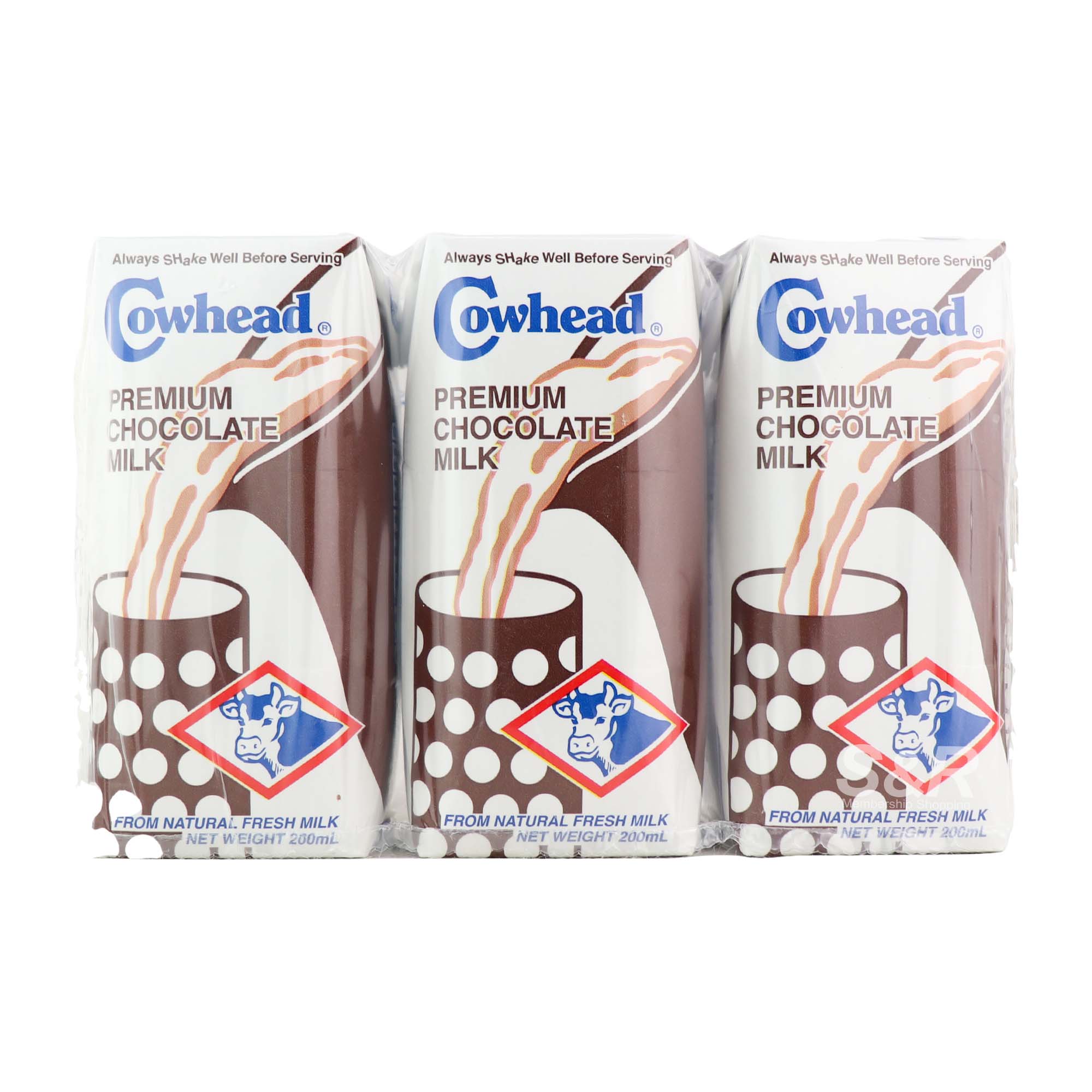 Cowhead Chocolate Milk Drink 3pcs x 200mL | Lazada PH