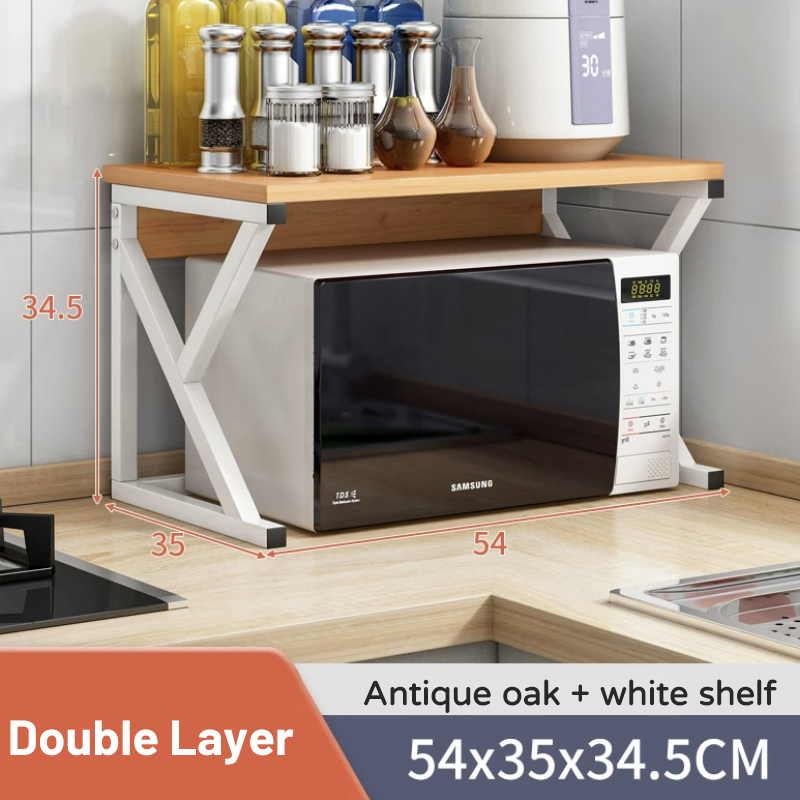 Royalstar 2/3 Layer Modern Style Kitchen Storage Rack Large Load ...