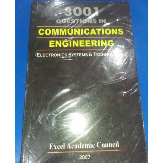 3001 COMMUNICATION ENGINEERING by Excel | Lazada PH
