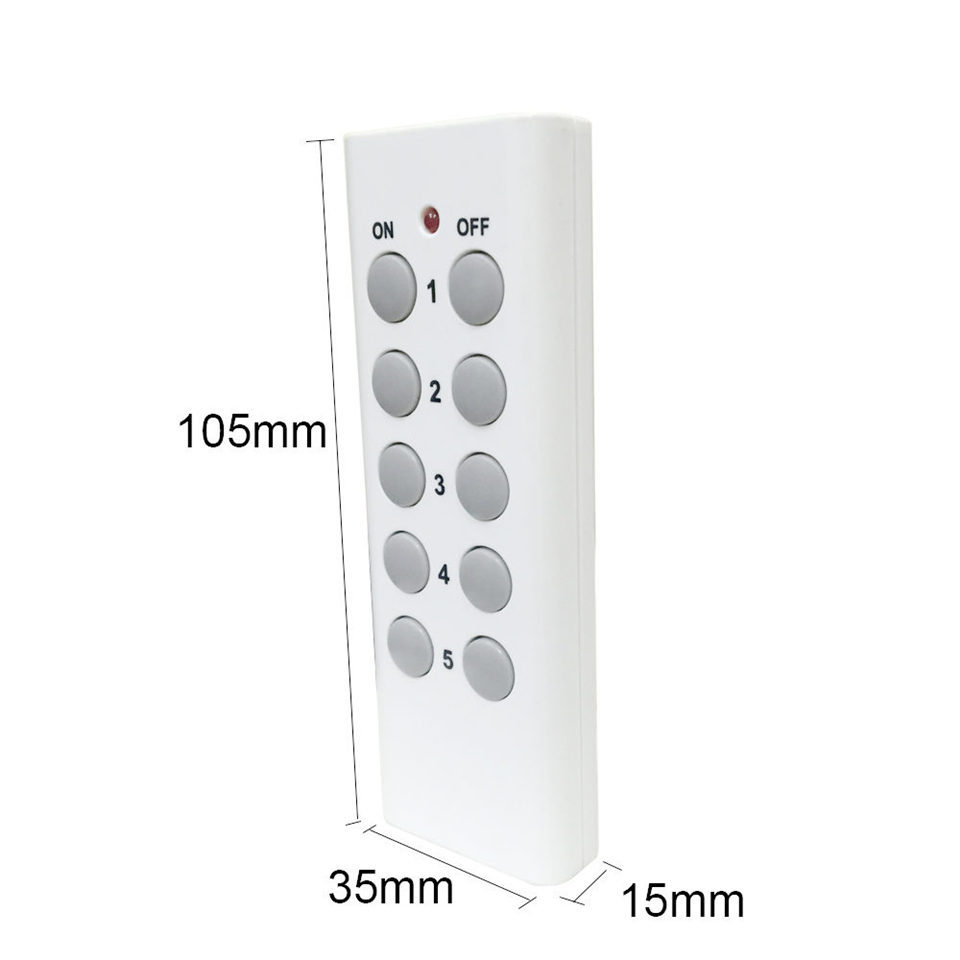 For Wireless Light Switch Plug Smart Socket 433 Mhz Smart Home Remote ...