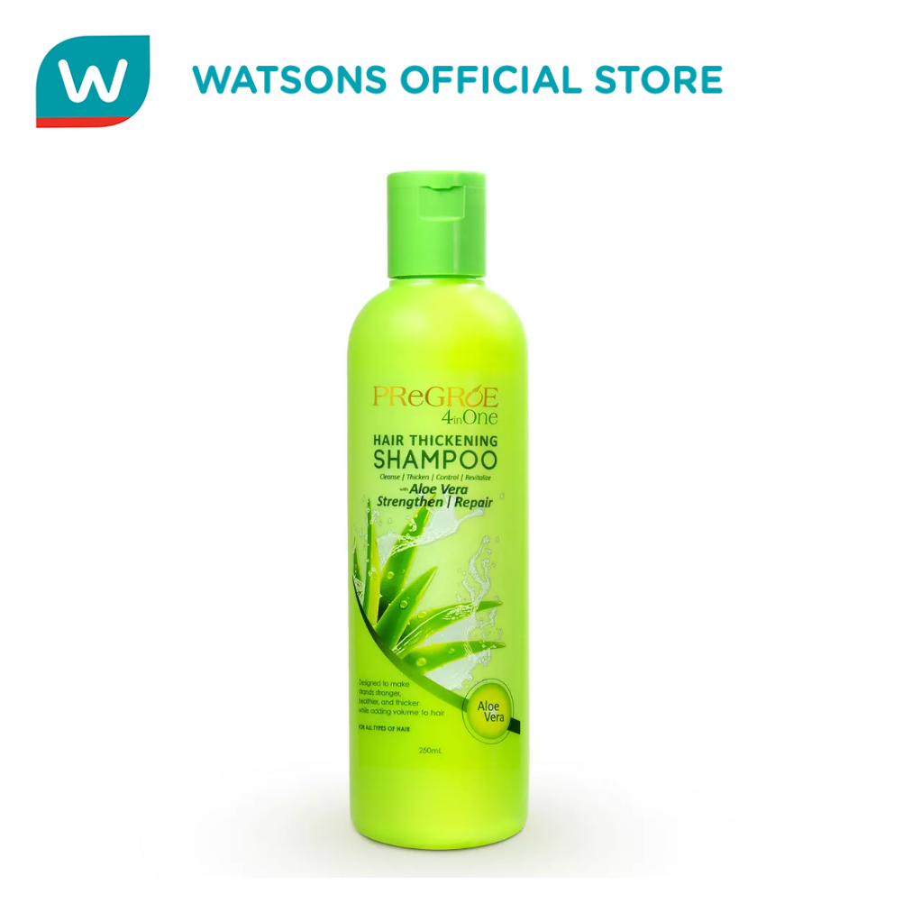 PREGROE 4inOne Hair Thickening Shampoo | Lazada PH