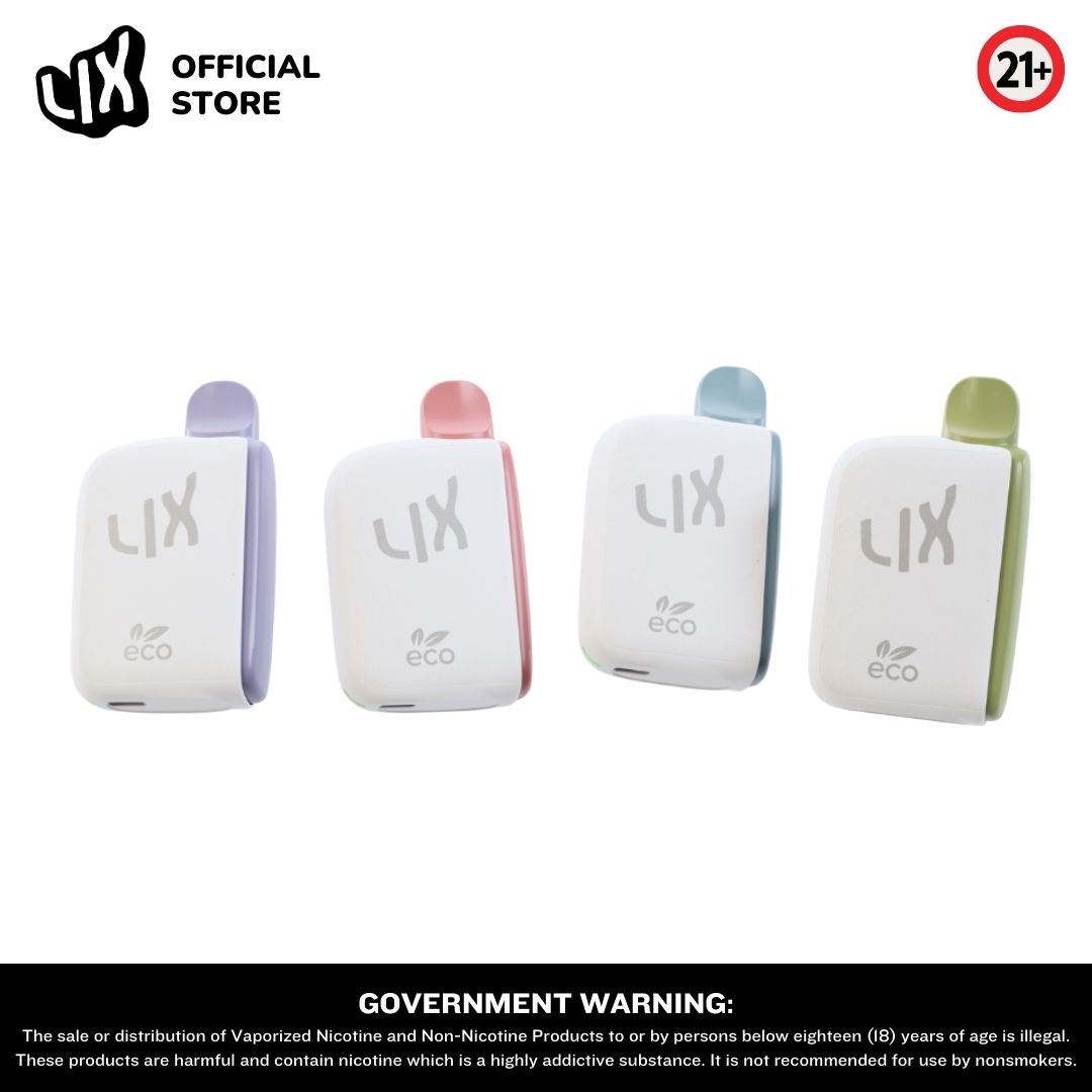 LIX ECO Device - Pebble | Rechargeable Vape Mod 850mAh Battery (POD ...