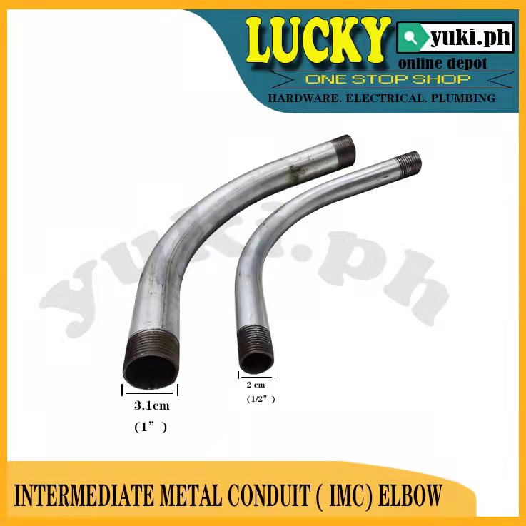 INTERMEDIATE METAL CONDUIT ( IMC) LONG ELBOW 1/2" , 1" | Lazada PH