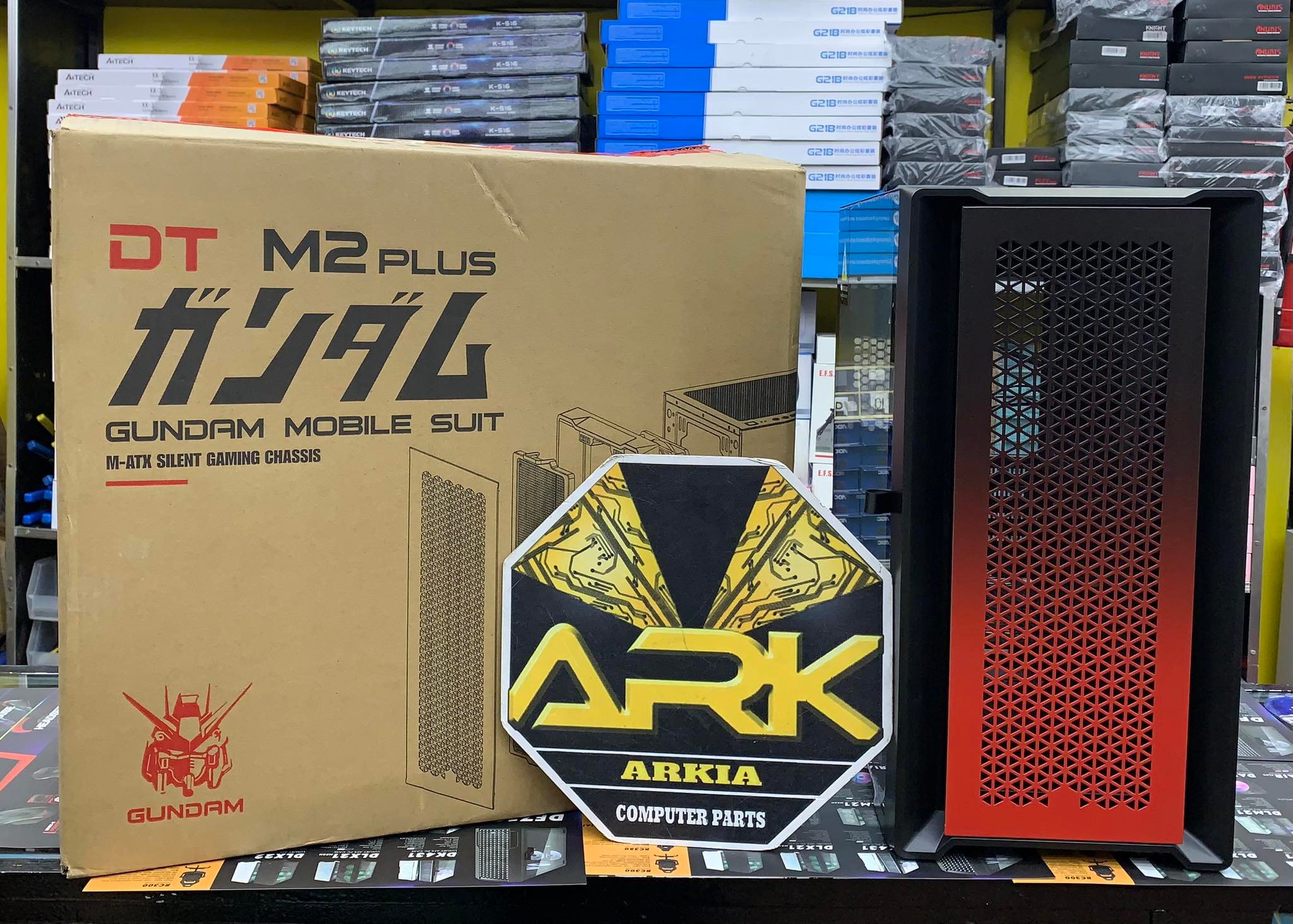 Gundam GD02 Gaming Case Black | Lazada PH