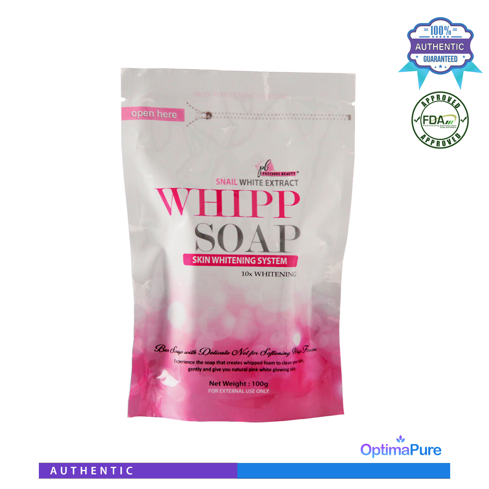 Precious Beauty Snail White Extract Whipp Soap 100g | Lazada PH