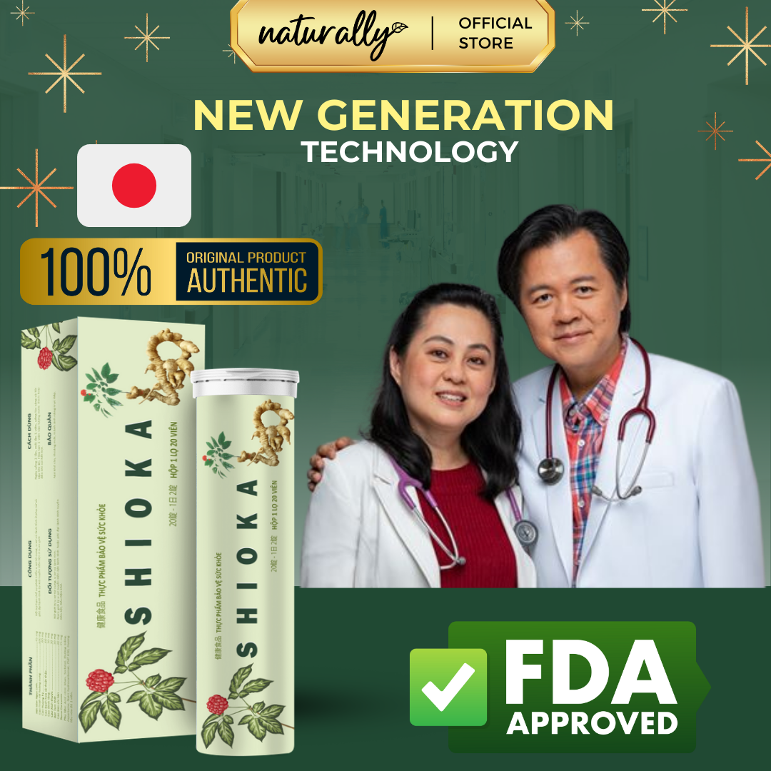 SHIOKA JAPAN TOP HERBAL EFFERVESCENT TABLET REMOVE FIBROIDS, CYSTS, BREAST TUMORS, PROSTATE ...