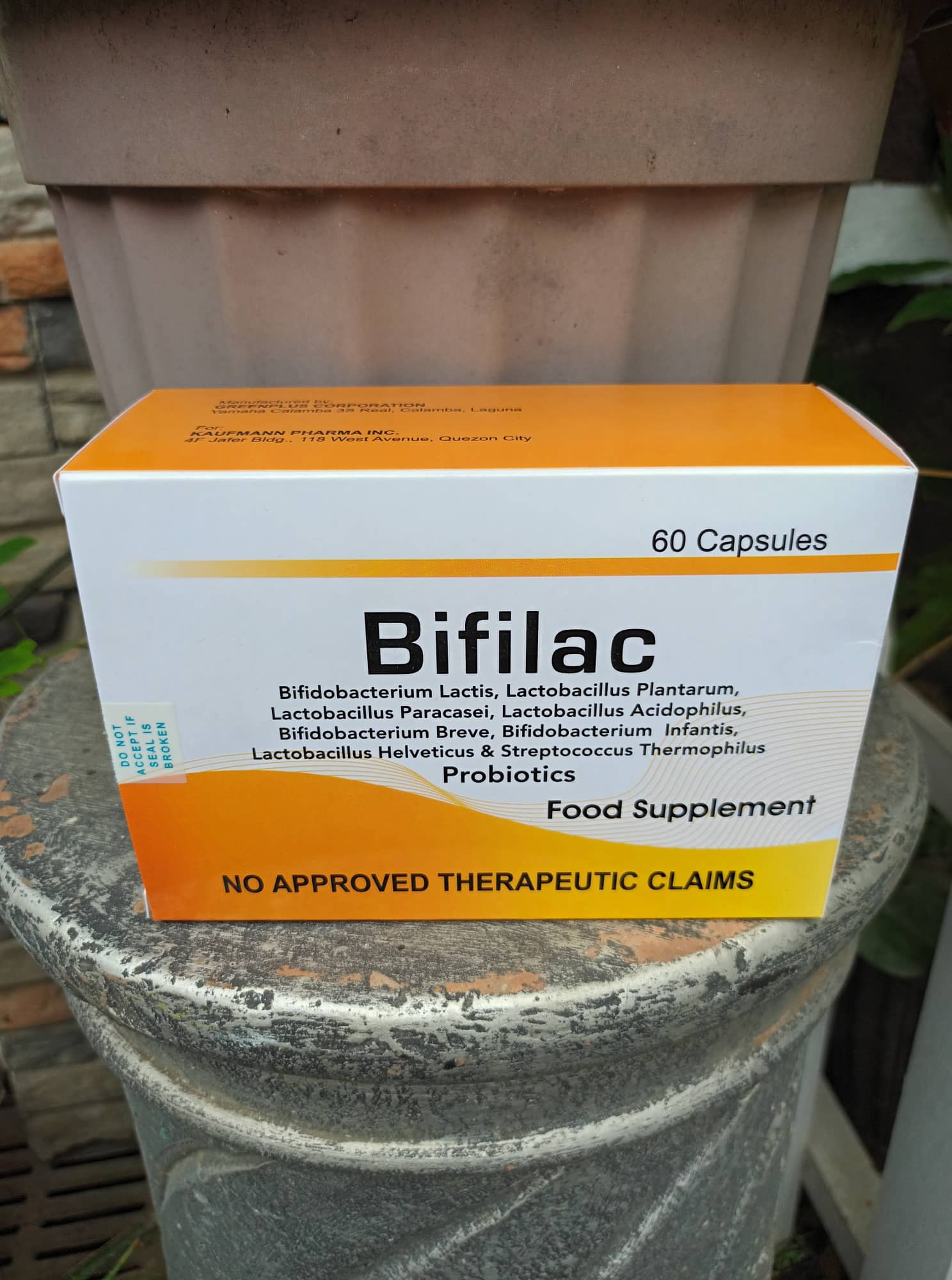 Bifilac Probiotics Food Supplement (Sold per 10 pcs) | Lazada PH