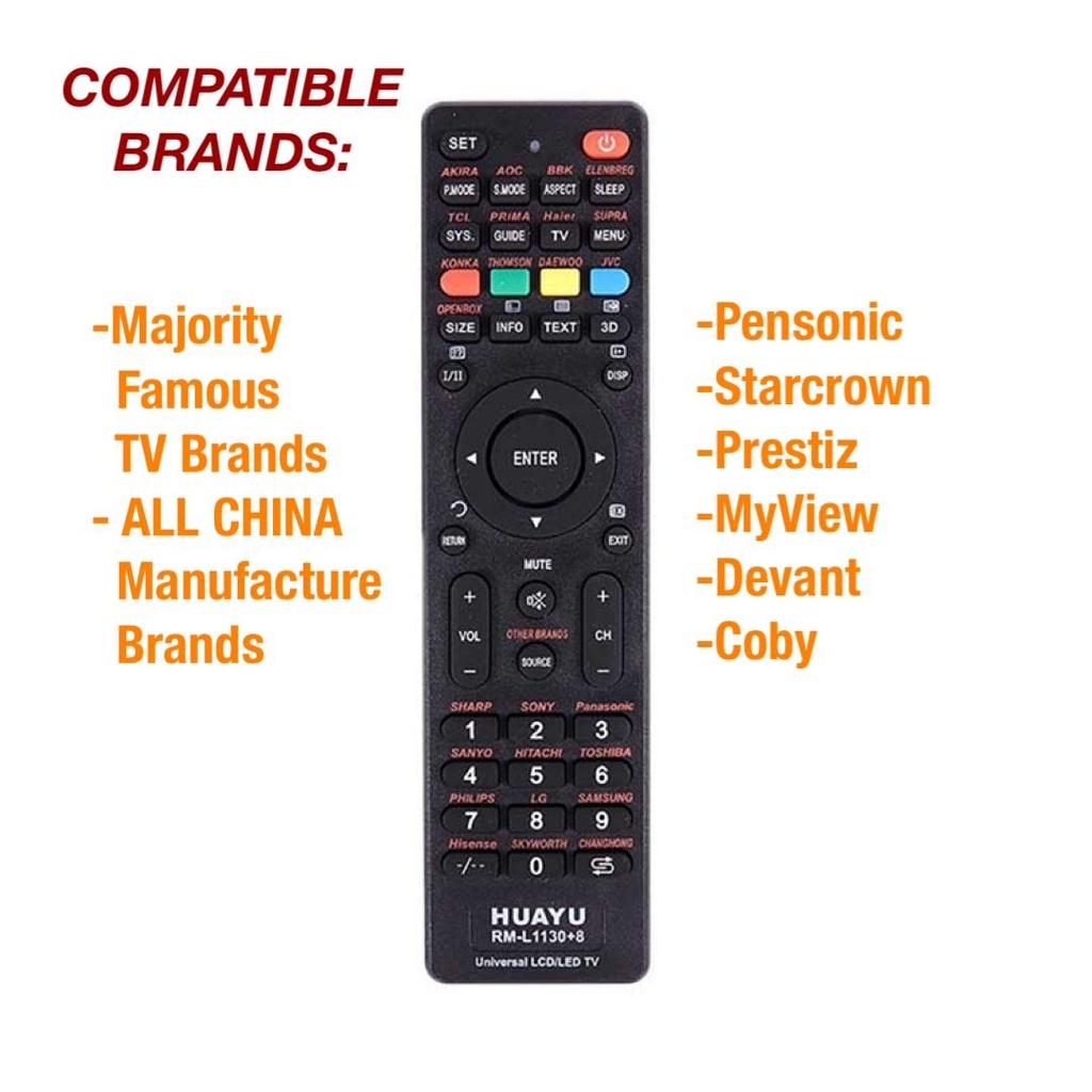 New 2023 Universal Remote For Nvision N.vision LED TV Smart TV 007F ...
