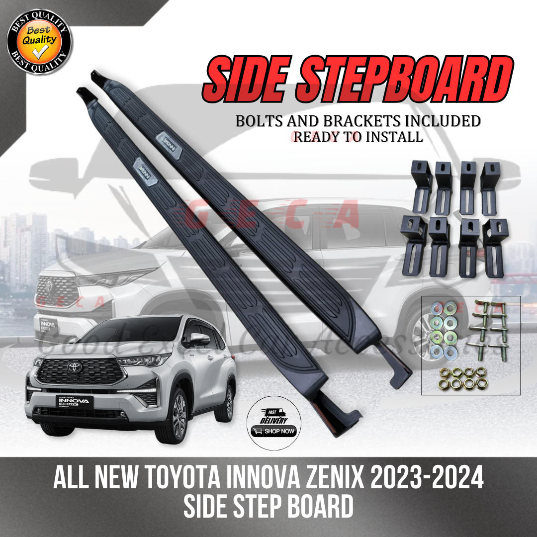 GECA TOYOTA INNOVA ZENIX 2023-2024 SIDE STEP BOARD (10630) | Lazada PH