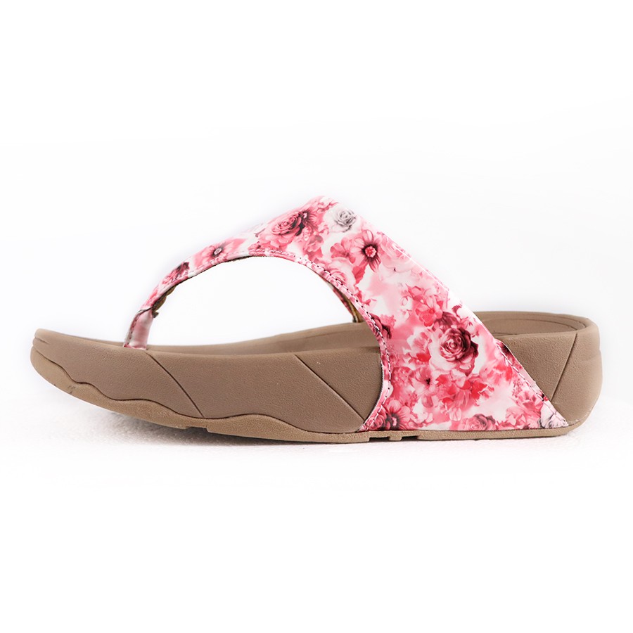 Fit Flop Triangle Slip On Floral Strap Design Sandals For Women | Lazada PH
