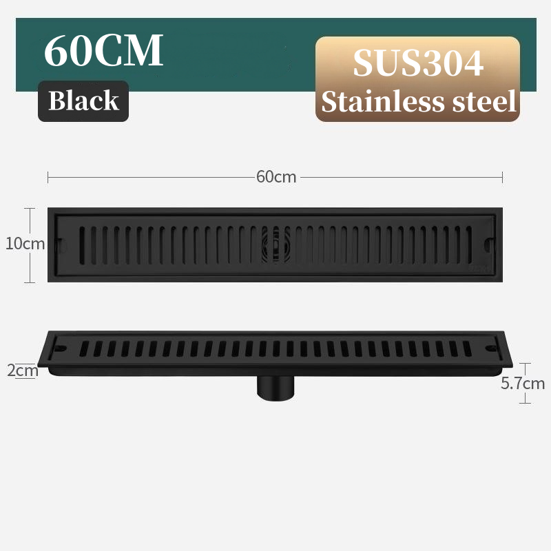 SUS304 Stainless Steel Drains Shower Floor Drain Bathroom Drainer Anti ...