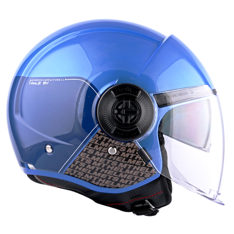 MT Open-face Helmet with Dual Visor VIALE SV- Break | Lazada PH