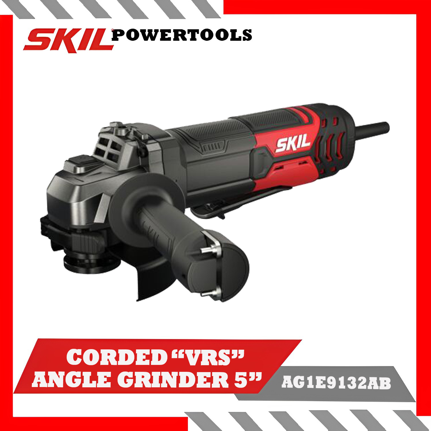 SKIL Angle Grinder 5" with Vibration Reduction System AG1E9132AB ...