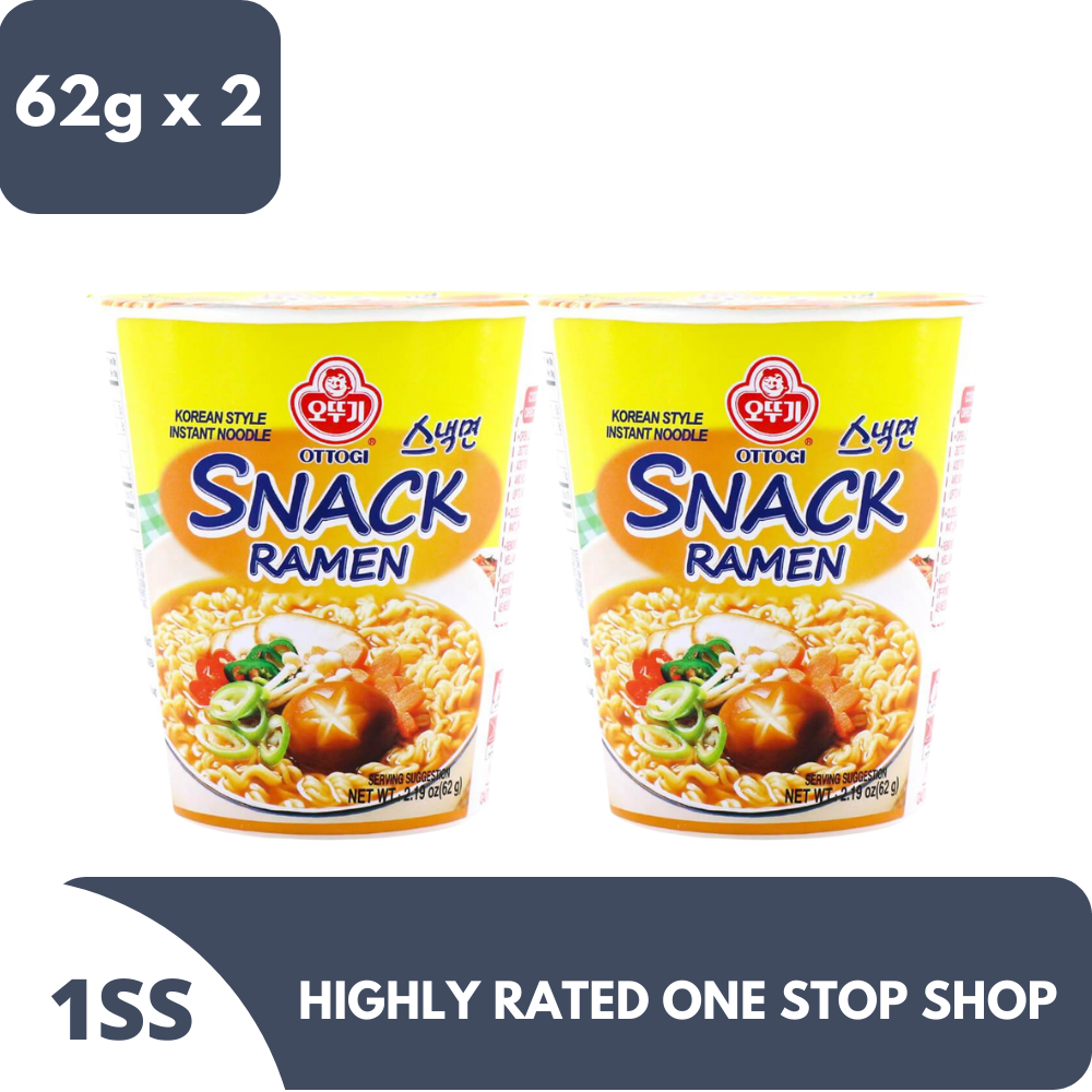 Ottogi Snack Ramen 62g x 2 | Lazada PH