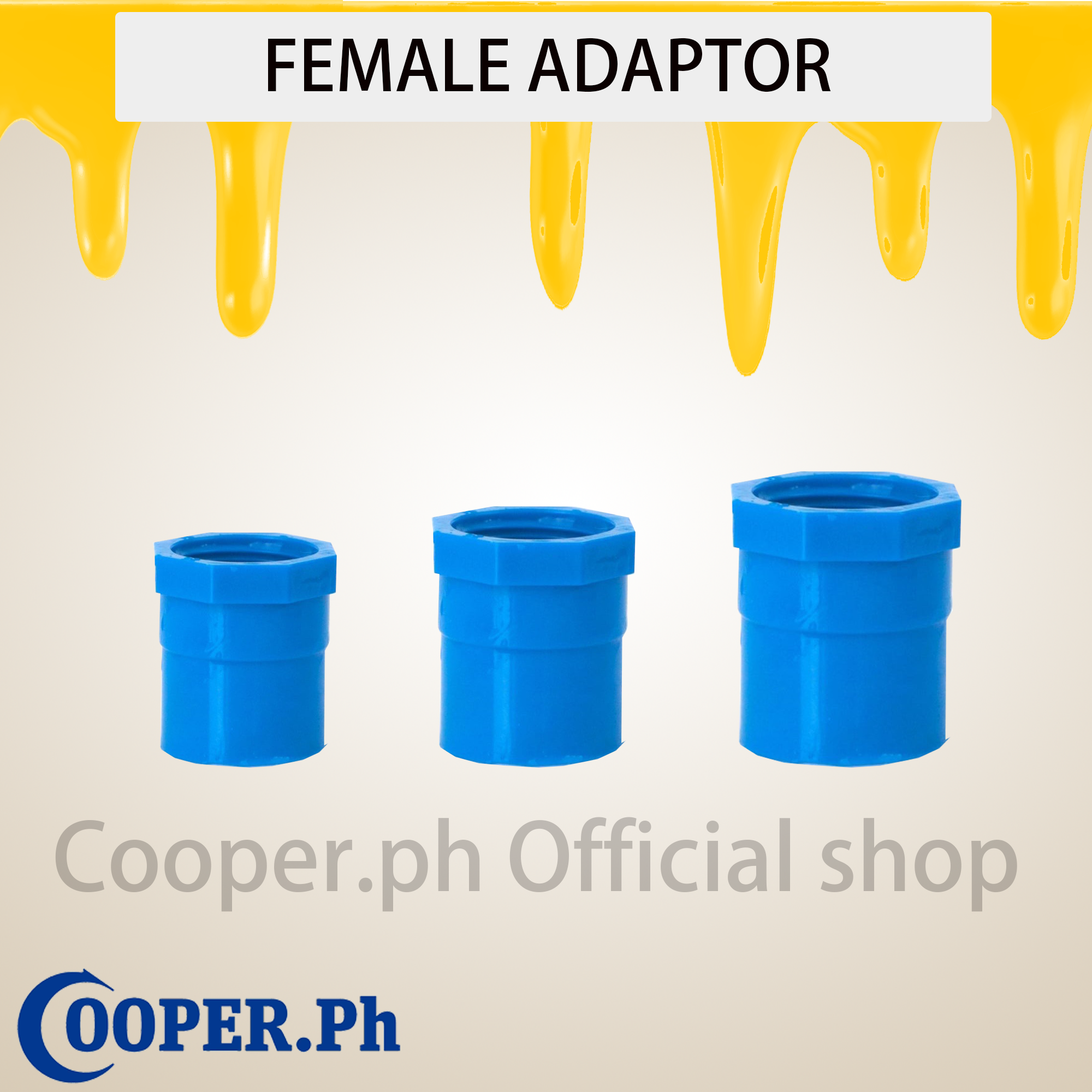 goflex (1/2)"(3/4")(1")(1&1/2")(1&3/4in")( 2in") female adaptor PVC ...